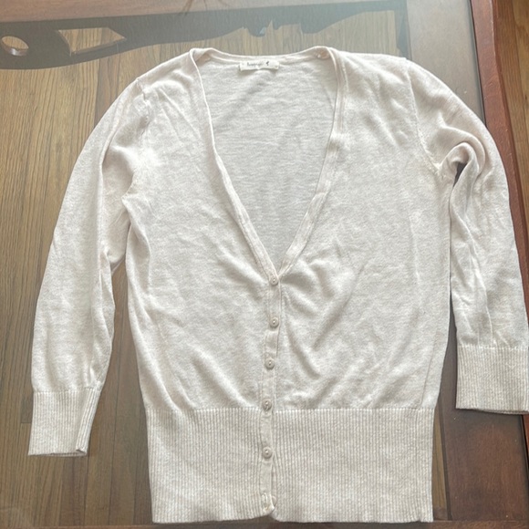 Teaspoon | Sweaters | Teaspoon Cream V Neck Cardigan | Poshmark